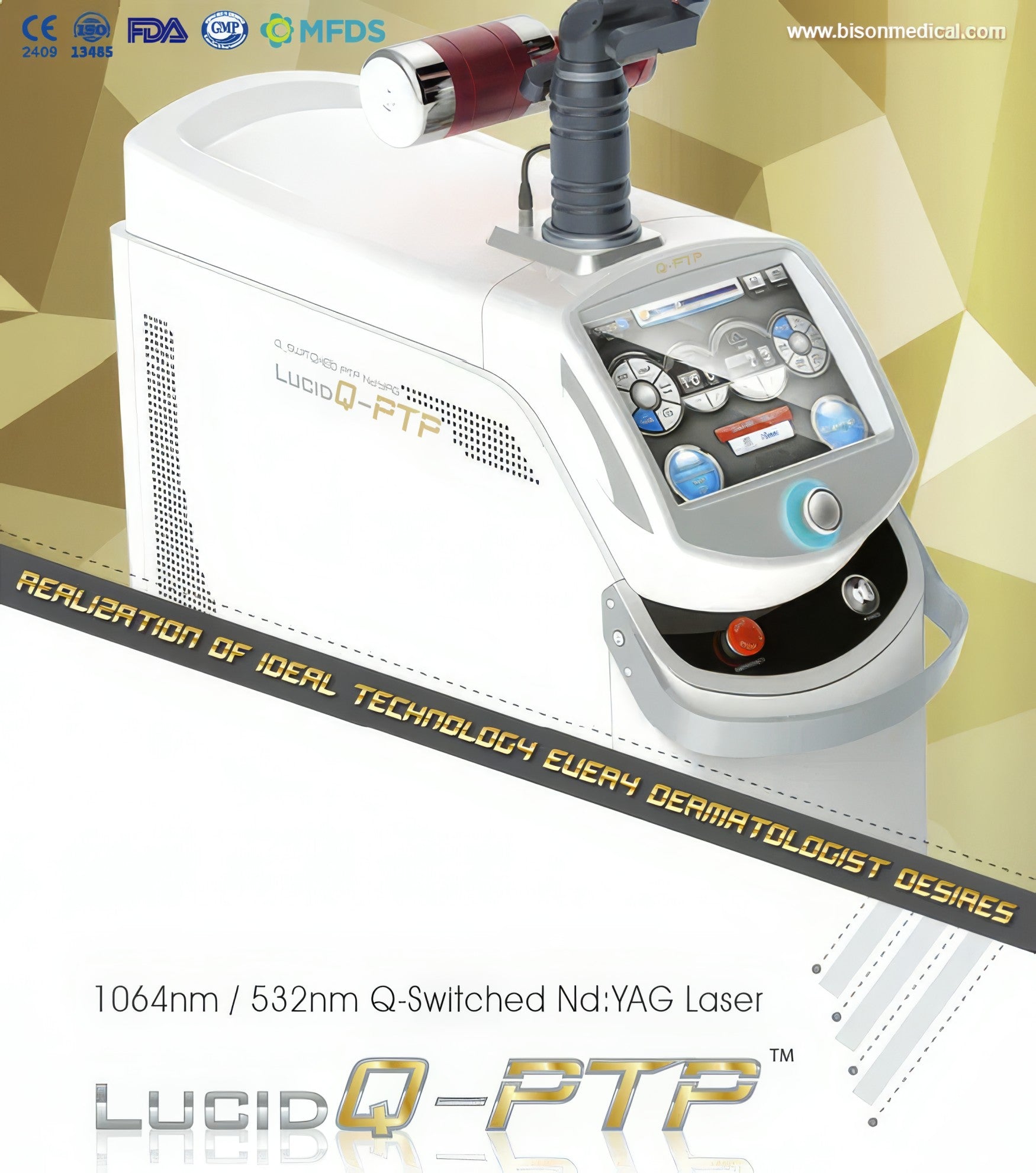 Lucid Q-PTP Switched Nd:YAG Laser Aesthetic Device – AeonEx