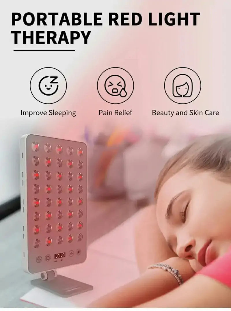 LED 660nm 850nm Red & Infrared Light Therapy Panel – AeonEx